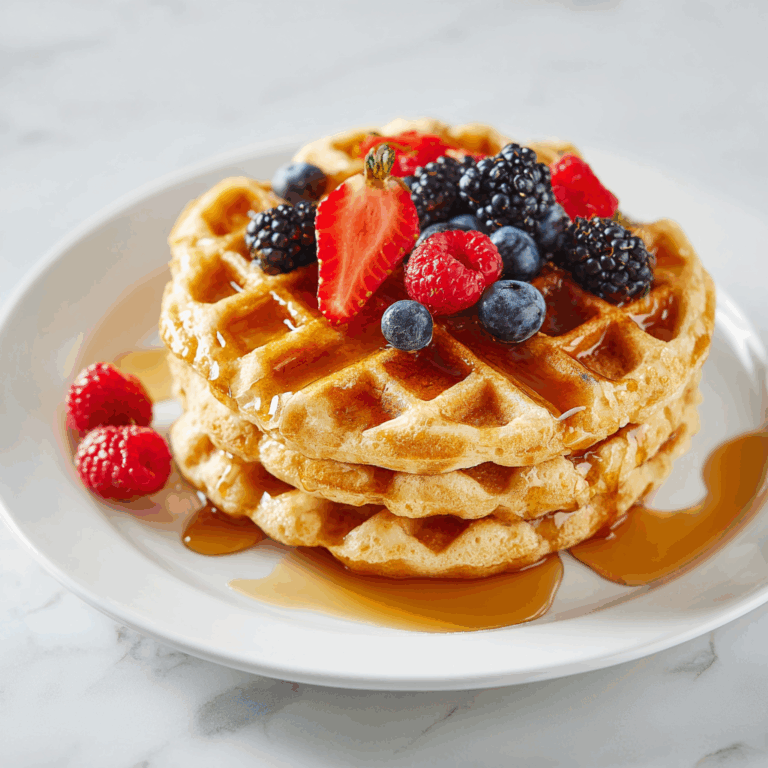 Gluten Free Waffle Recipe For Crispy And Fluffy Waffles