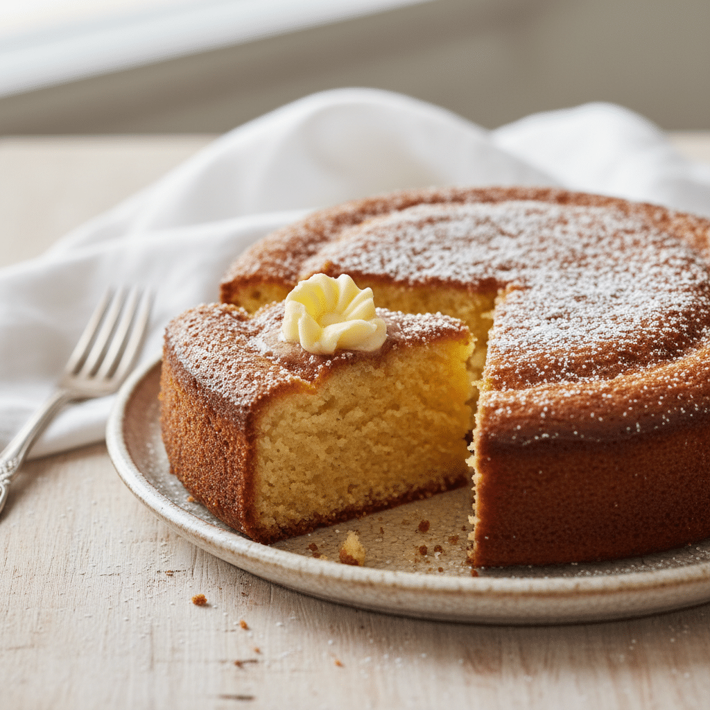 Traditional French Butter Cake Recipe - Gateau Breton